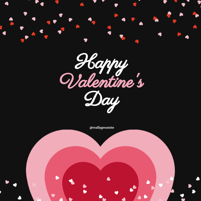 Valentine's Day Post Instagram Template | PosterMyWall