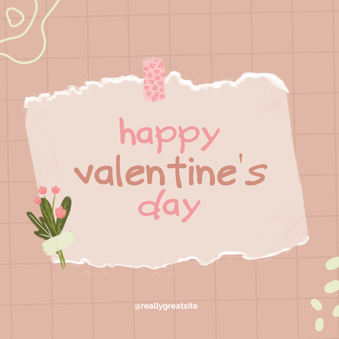 Valentine's Day Post Instagram Template | PosterMyWall