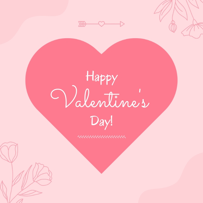 Valentine's Day Post Story Instagram Template | PosterMyWall