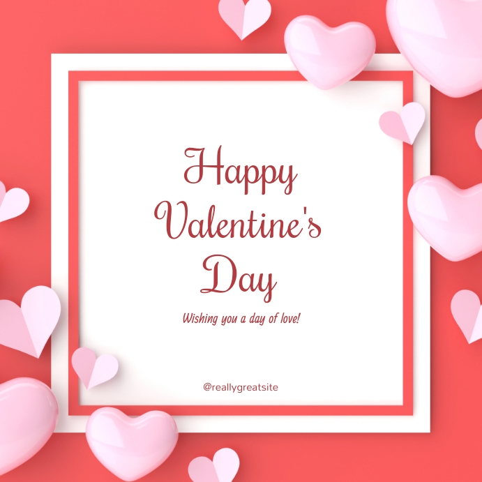 Valentine's Day Post Story Instagram Template | PosterMyWall