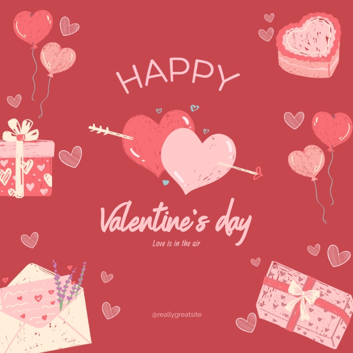 Valentine's Day Post Story Instagram Template | PosterMyWall
