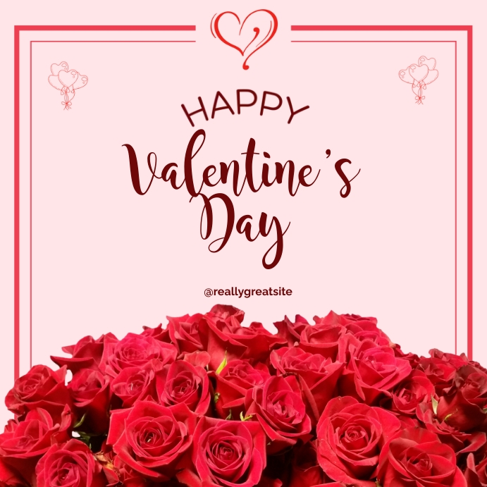 Valentine's Day Post Story Instagram Template | PosterMyWall