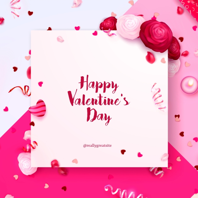 Valentine's Day Post Story Instagram Template | PosterMyWall