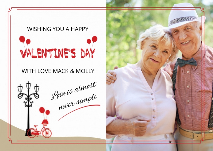 Valentine's Day Postcard Template | PosterMyWall