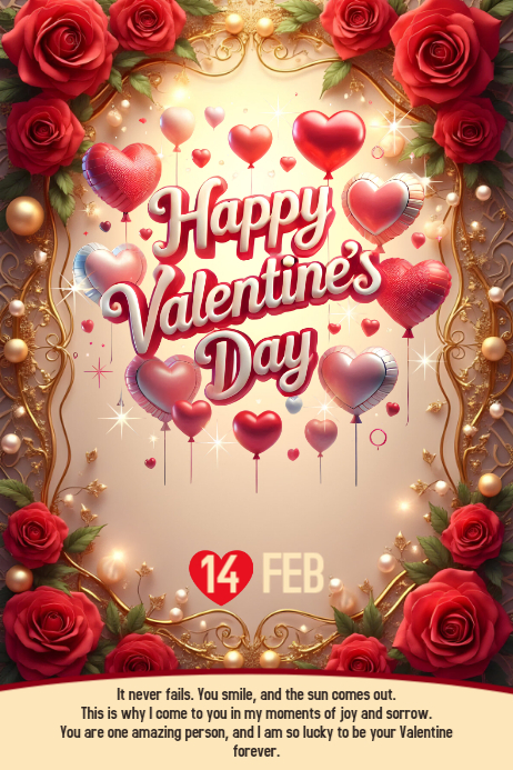 Copy of Valentine's Day Poster | PosterMyWall