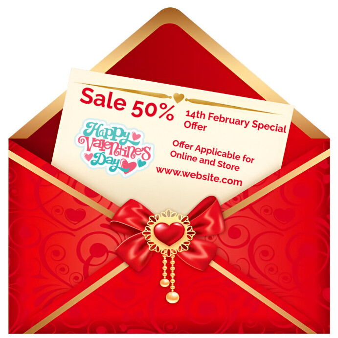 Valentine's Day Retail Flyer Templates | PosterMyWall