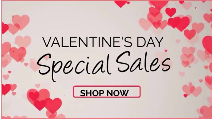 Valentine's Day Sales Template | PosterMyWall