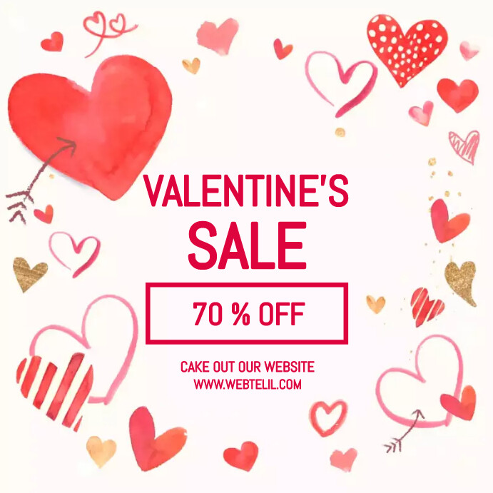 valentine's day shop Template | PosterMyWall