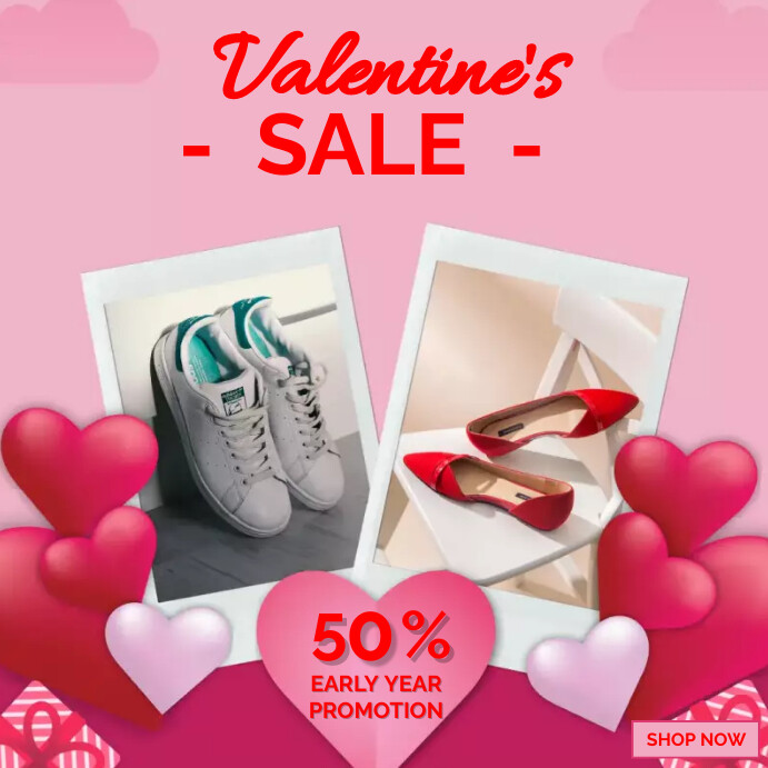 valentine's day shop Template | PosterMyWall