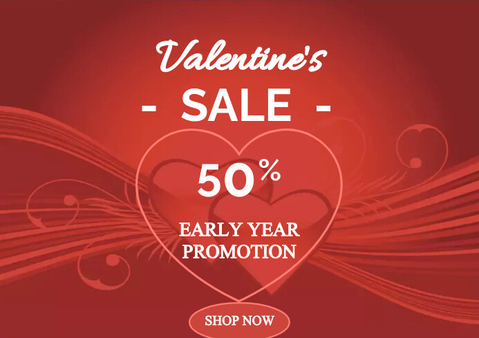 valentine's day shop Template | PosterMyWall