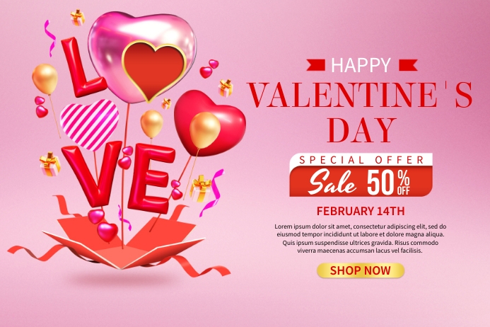 Valentine's Day Special Offer Template | PosterMyWall