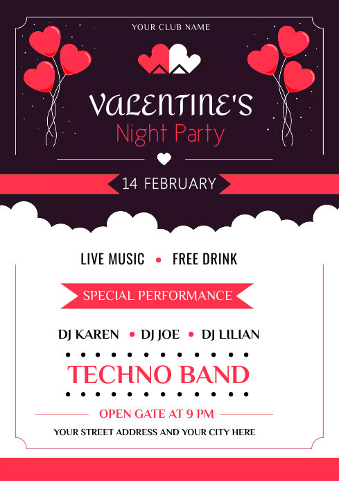 VALENTINE'S DAY TEMPLATE | PosterMyWall