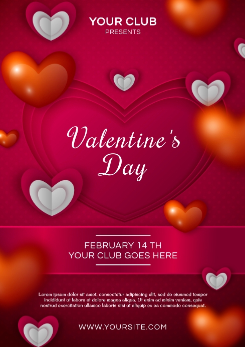 VALENTINE'S DAY TEMPLATE | PosterMyWall