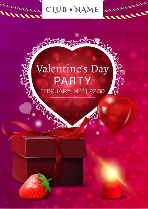 VALENTINE'S DAY TEMPLATE | PosterMyWall