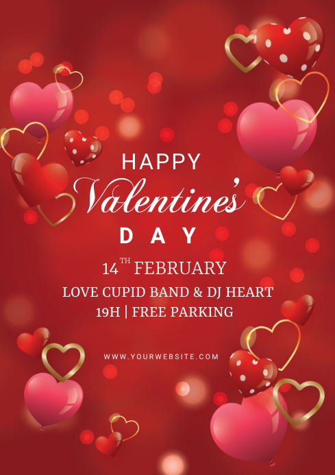 Copy of VALENTINE'S DAY TEMPLATE | PosterMyWall