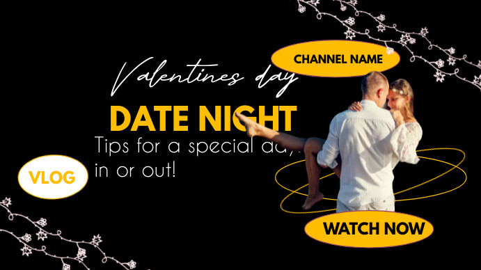 Valentine's Day Template - YouTube Thumbnail | PosterMyWall