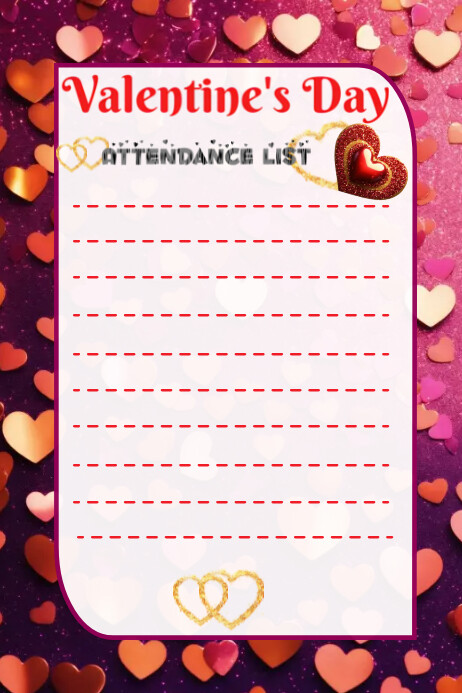 Copy of Valentine's Day to do list template | PosterMyWall