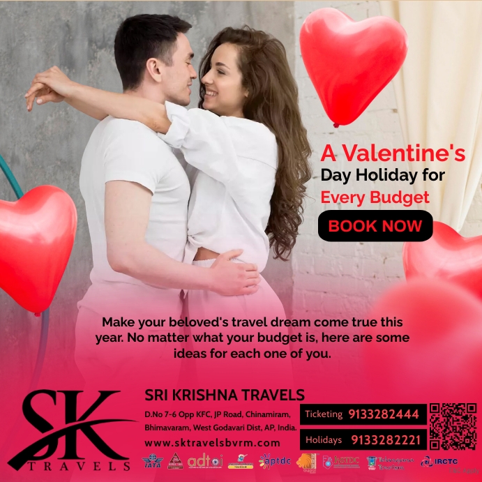 valentine's day travel packages (3) Template | PosterMyWall