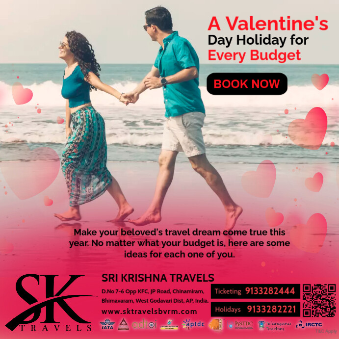 Copy of valentine's day travel packages (4) | PosterMyWall