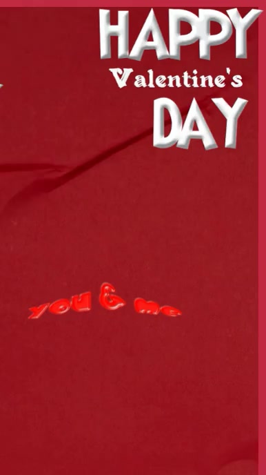 Valentine's day video Template | PosterMyWall