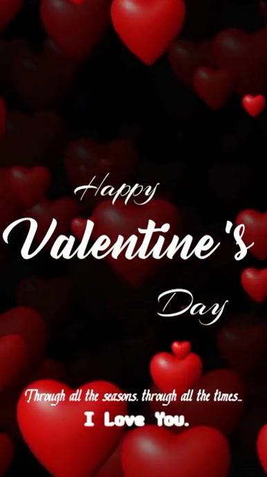 Valentine's Day Video Template | PosterMyWall