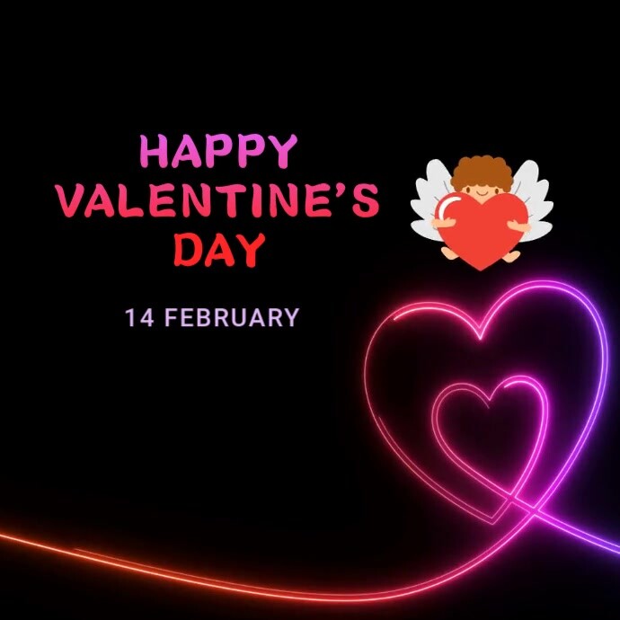 Valentine's day video template | PosterMyWall