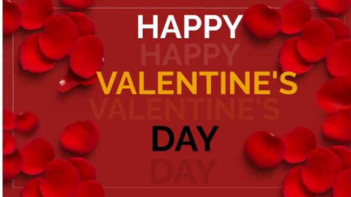 Valentine's day video template | PosterMyWall