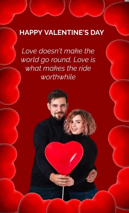 Valentine's day video template | PosterMyWall