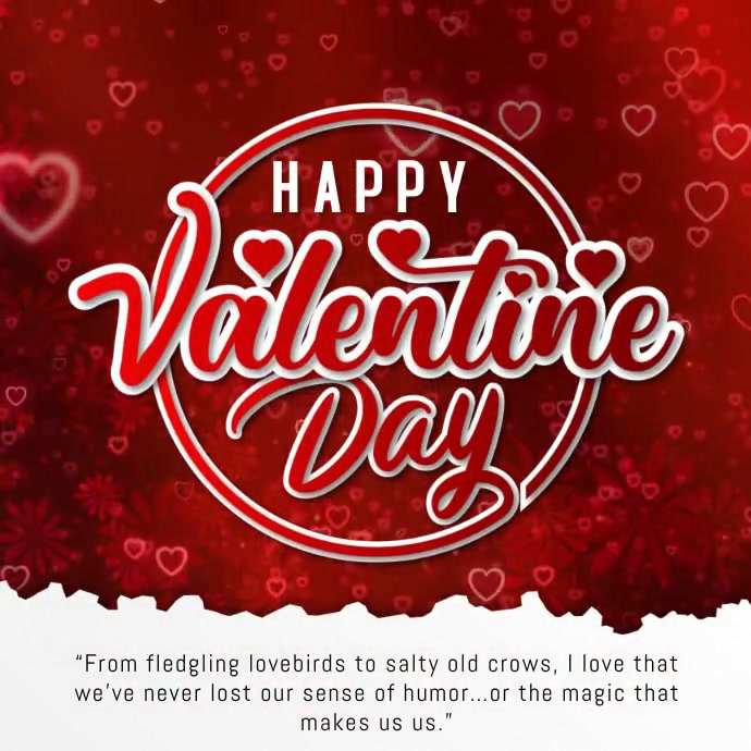 Valentine's Day Video Template | PosterMyWall