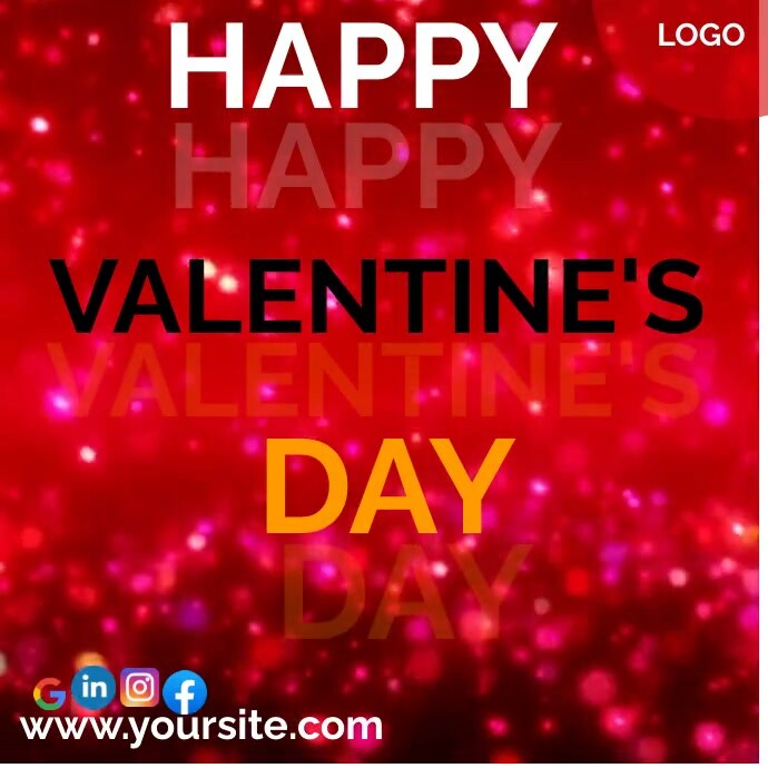 Valentine's day video template | PosterMyWall