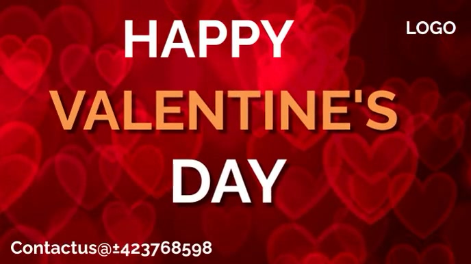 Valentine's day video template | PosterMyWall