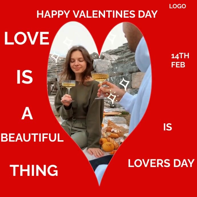 Valentine's day video template | PosterMyWall