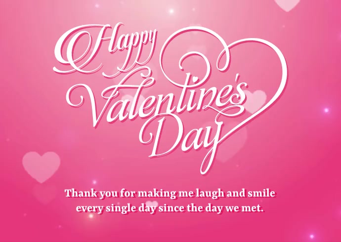 Valentine's Day wish card Template | PosterMyWall