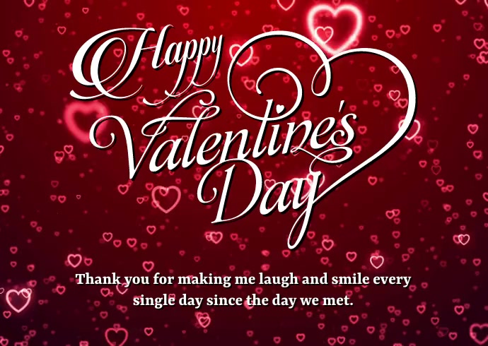 Valentine's Day wish card Template | PosterMyWall