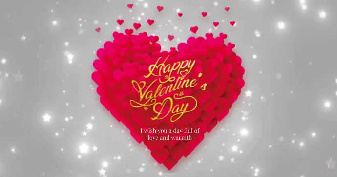 Valentine's Day Wishes Facebook Post Template | PosterMyWall