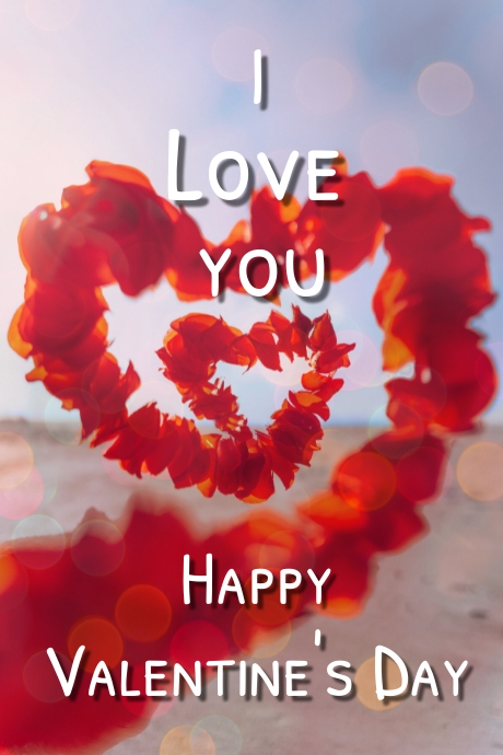 Valentine's Day Wishes Template | PosterMyWall