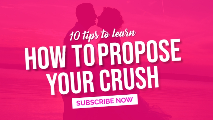 Valentine's day YouTube Thumbnail Template | PosterMyWall