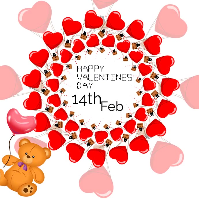 Plantilla de De San Valentin | PosterMyWall