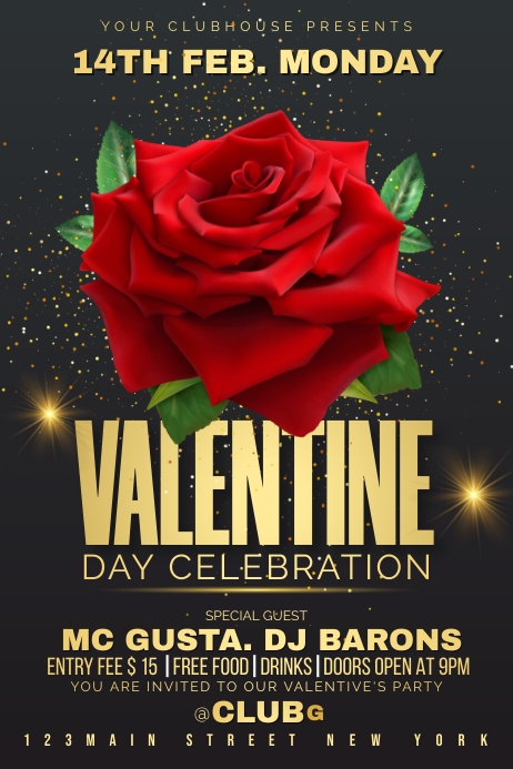 Valentine's Template | PosterMyWall