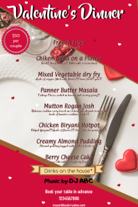 Menu Template | PosterMyWall