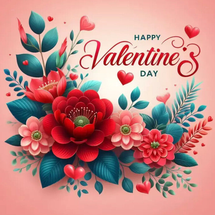 Valentine's Frame background Template | PosterMyWall