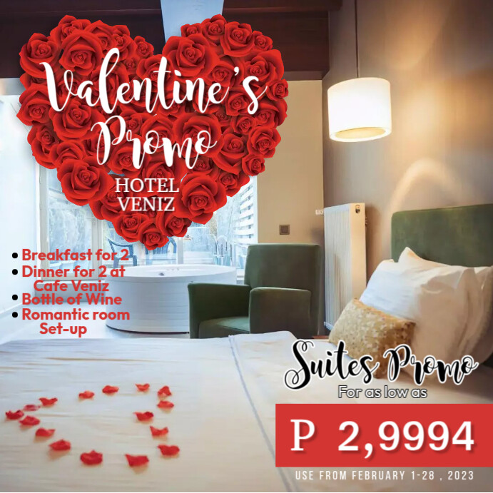 Valentine's Instagram Post Promo Template | PosterMyWall