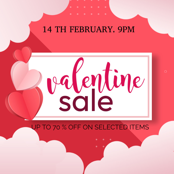 Valentine's Instagram post Template | PosterMyWall