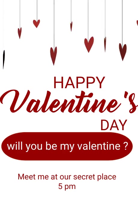 valentine's love design Template | PosterMyWall