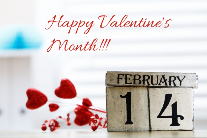 Valentine's Month Template | PosterMyWall