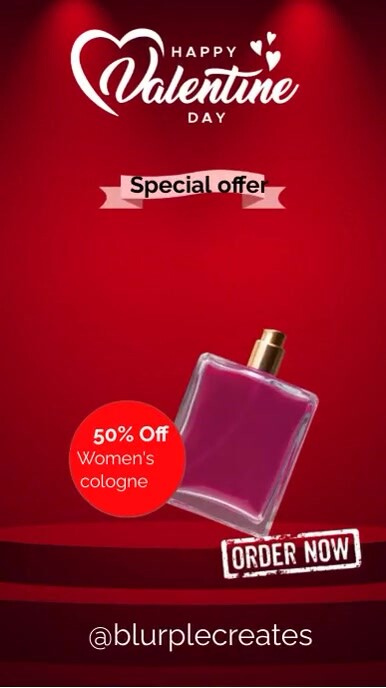 Valentine's retail flyer template | PosterMyWall
