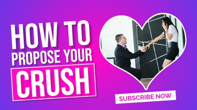 Copy of Valentine's Relationship YouTube Thumbnail Te | PosterMyWall