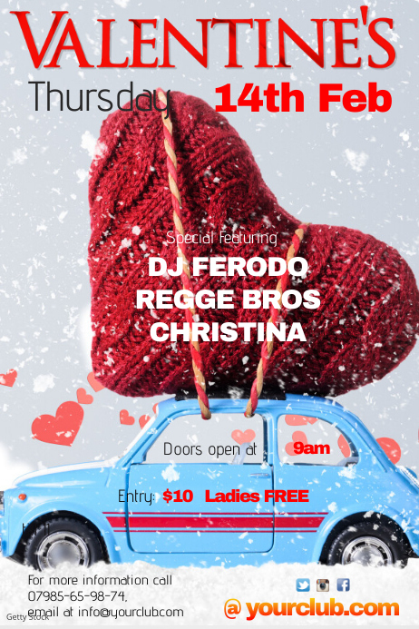 Valentine's sale Poster Template | PosterMyWall