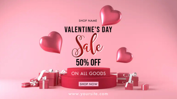 Valentine's Sales Template | PosterMyWall
