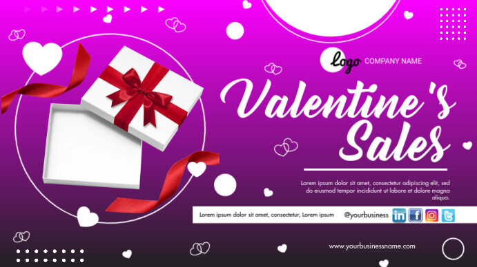 Valentine's Sales Template | PosterMyWall